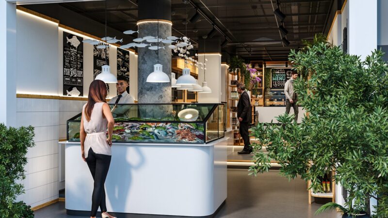 Lakerida Balık Şarküteri Projesi | ArcHouse Studio