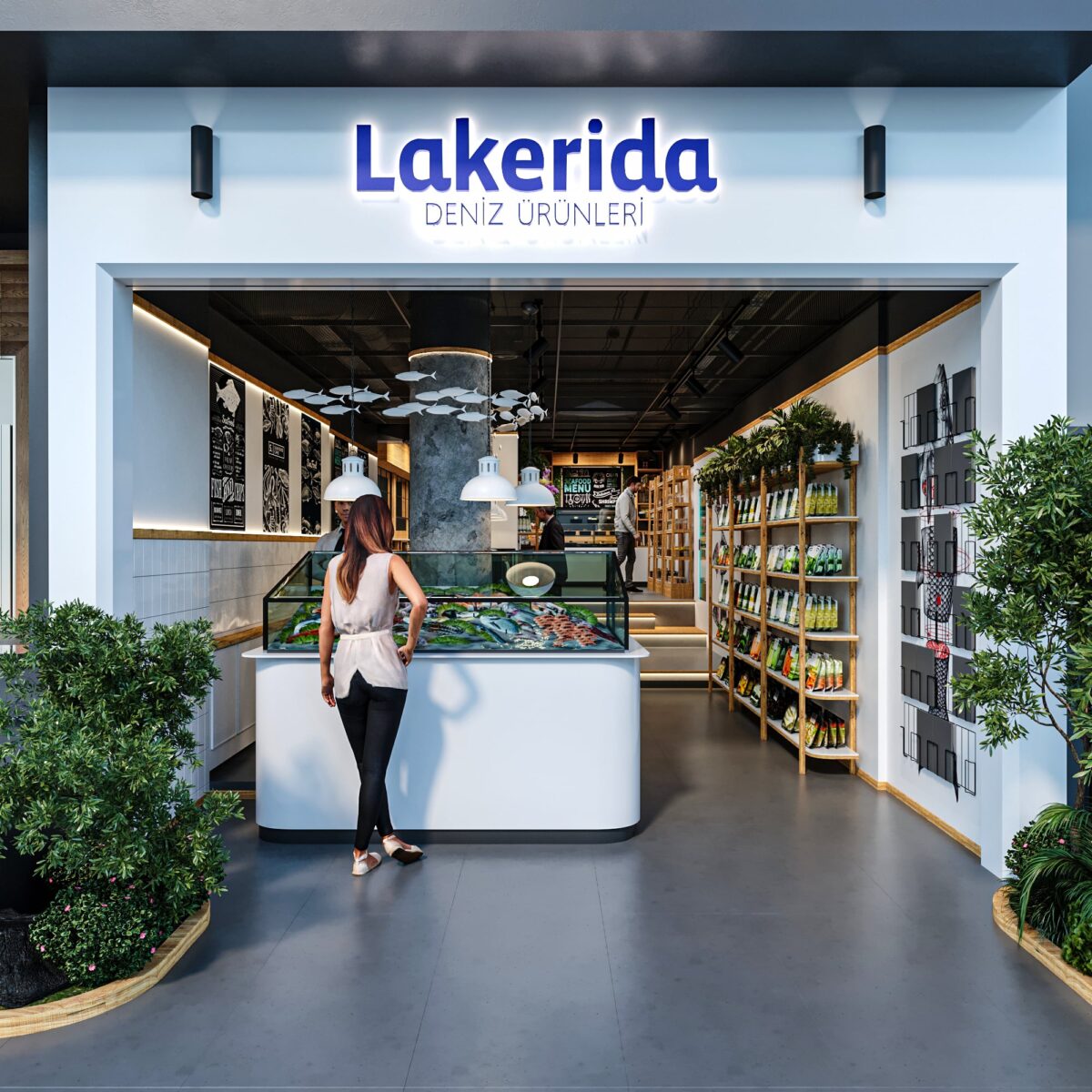 Lakerida Balık Şarküteri Projesi | ArcHouse Studio